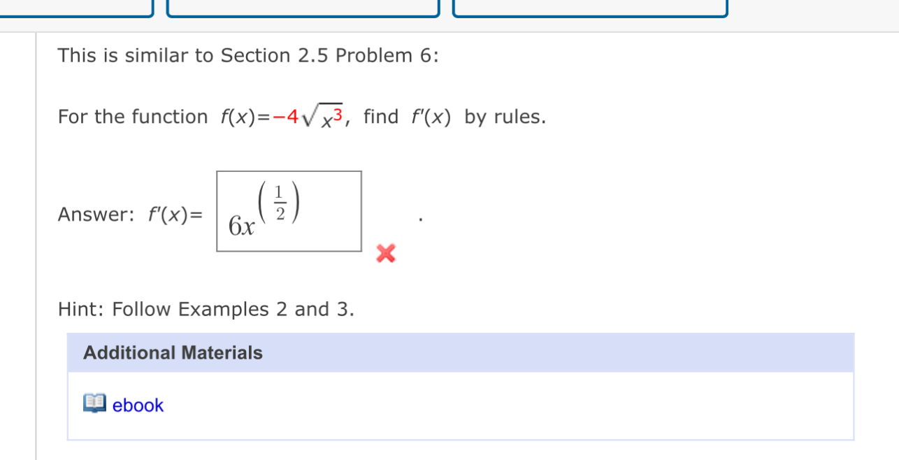 Solved This is similar to Section 2.5 ﻿Problem 6:For the | Chegg.com