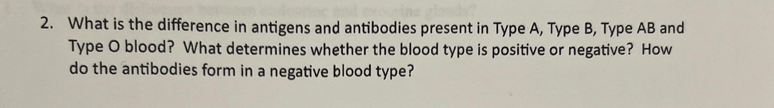 Solved What is the difference in antigens and antibodies | Chegg.com