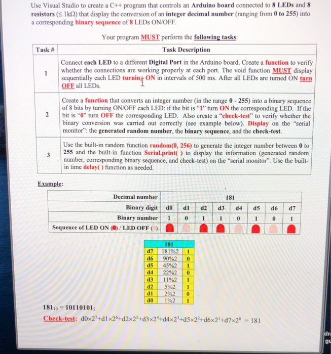 Solved Use Visual Studio to create a C++ program that | Chegg.com