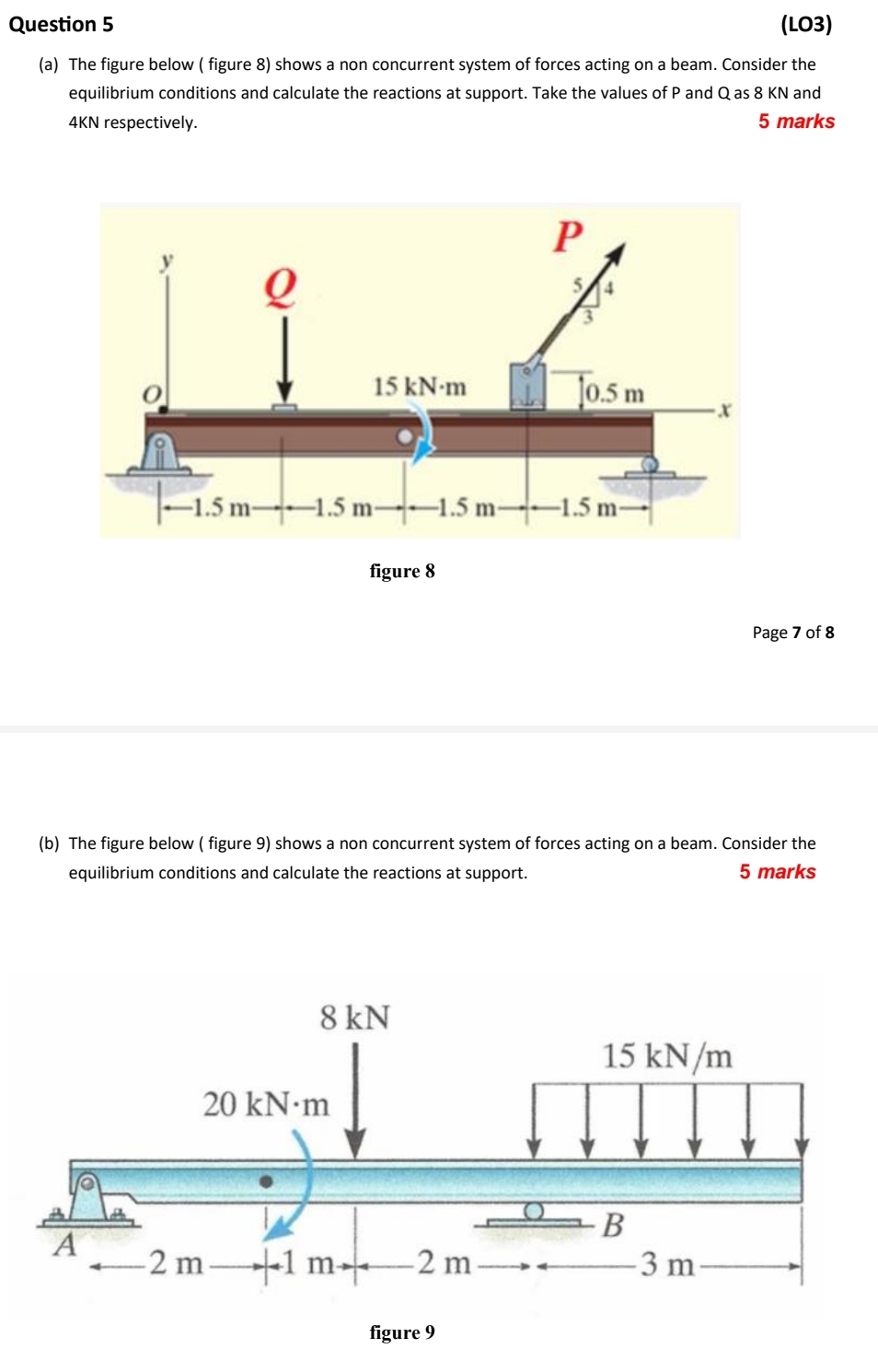 Solved Question 5(LO3)(a) ﻿The figure below ( ﻿figure 8) | Chegg.com