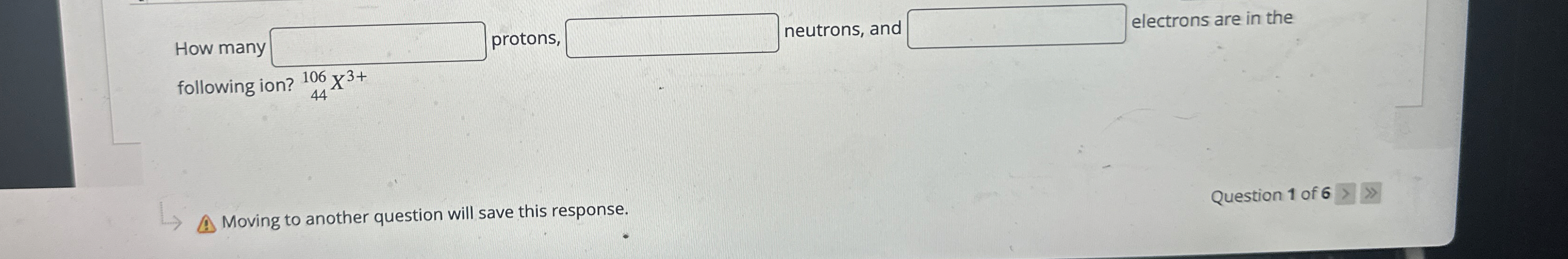 Solved How manyprotons,neutrons, andelectrons are in | Chegg.com