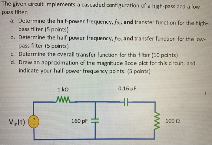 Solved The given circuit implements a cascaded configuration | Chegg.com