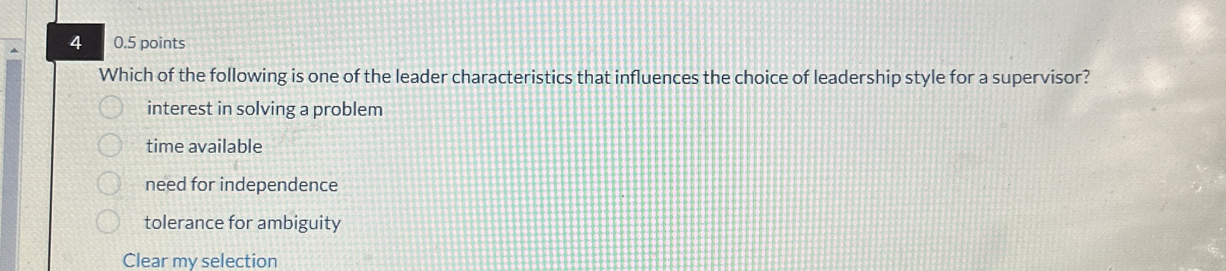 Solved 40.5 ﻿pointsWhich of the following is one of the | Chegg.com