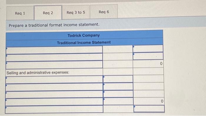 Solved Prepare a traditional format income | Chegg.com