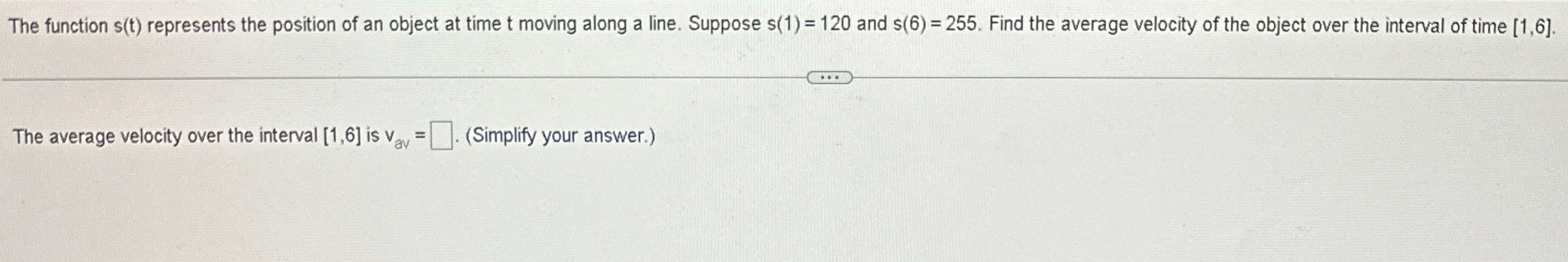 Solved The Function S T ﻿represents The Position Of An