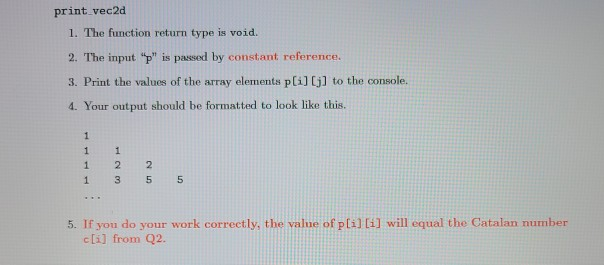 Main program and forward declarations (20 points) • | Chegg.com
