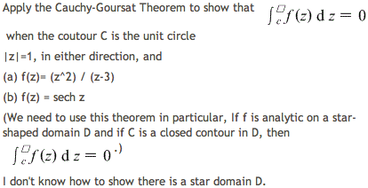 Solved Apply the Cauchy-Goursat Theorem to show that when | Chegg.com