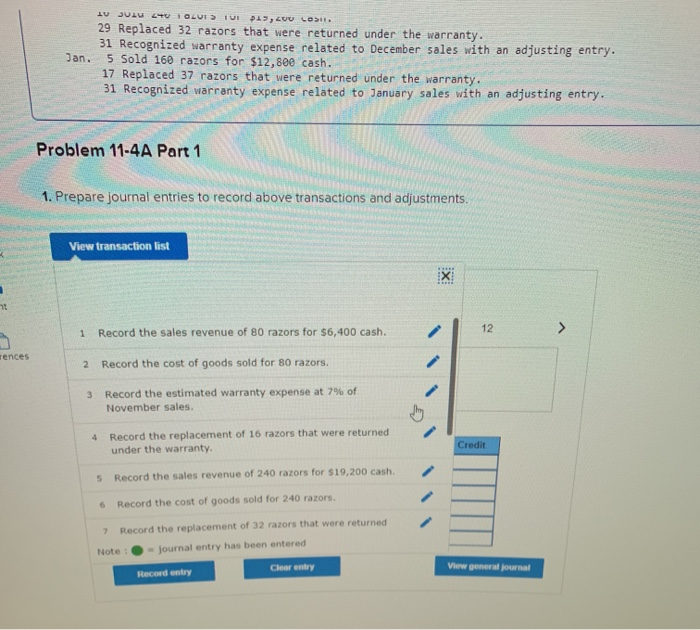 Solved Required information Problem 11-4A Estimating | Chegg.com