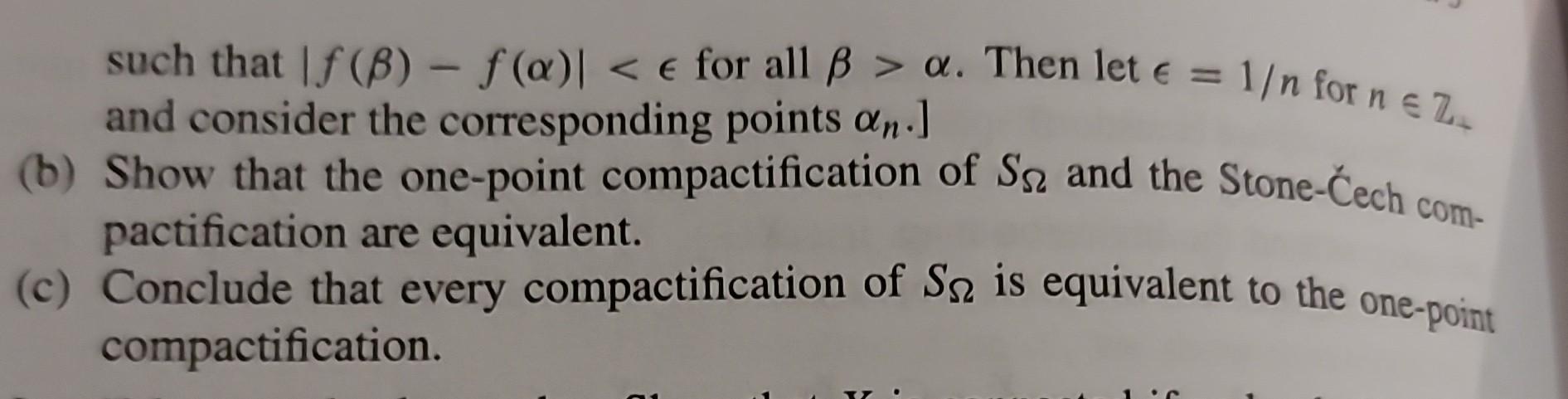 Solved A Show That Every Continuous Real Valued Function