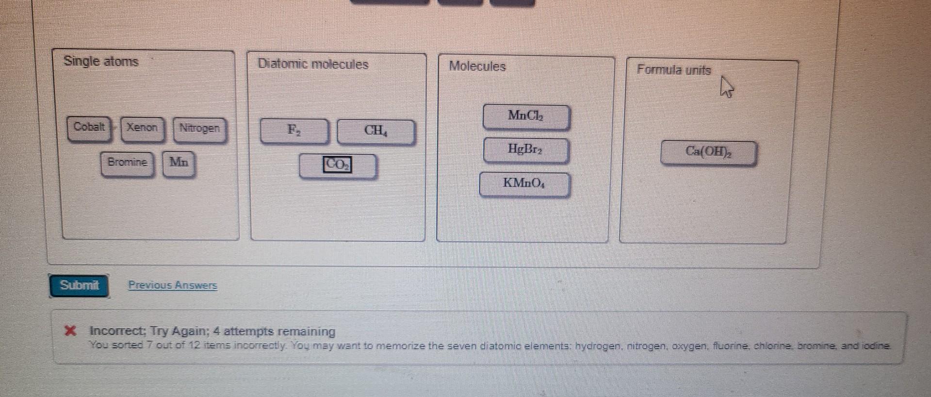 Solved 16 Incorrect, Try Again; 4 attempts remaining You | Chegg.com