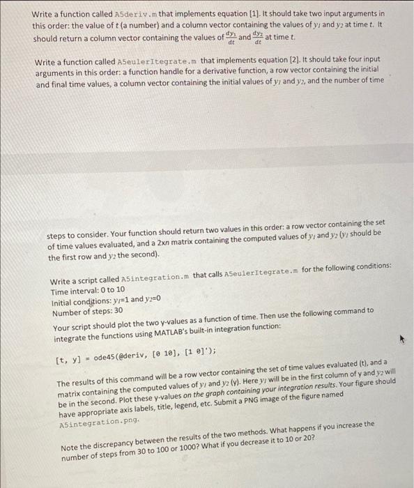 Solved Can someone please solve this code using MATLAB!!! i | Chegg.com