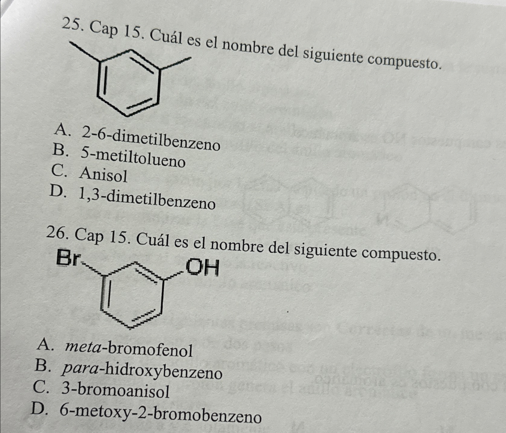 Solved Can 15n ﻿el nombre del siguiente | Chegg.com