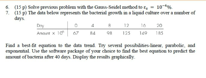you can use MATLAB, OCTAVE, SciLab and excel to solve | Chegg.com