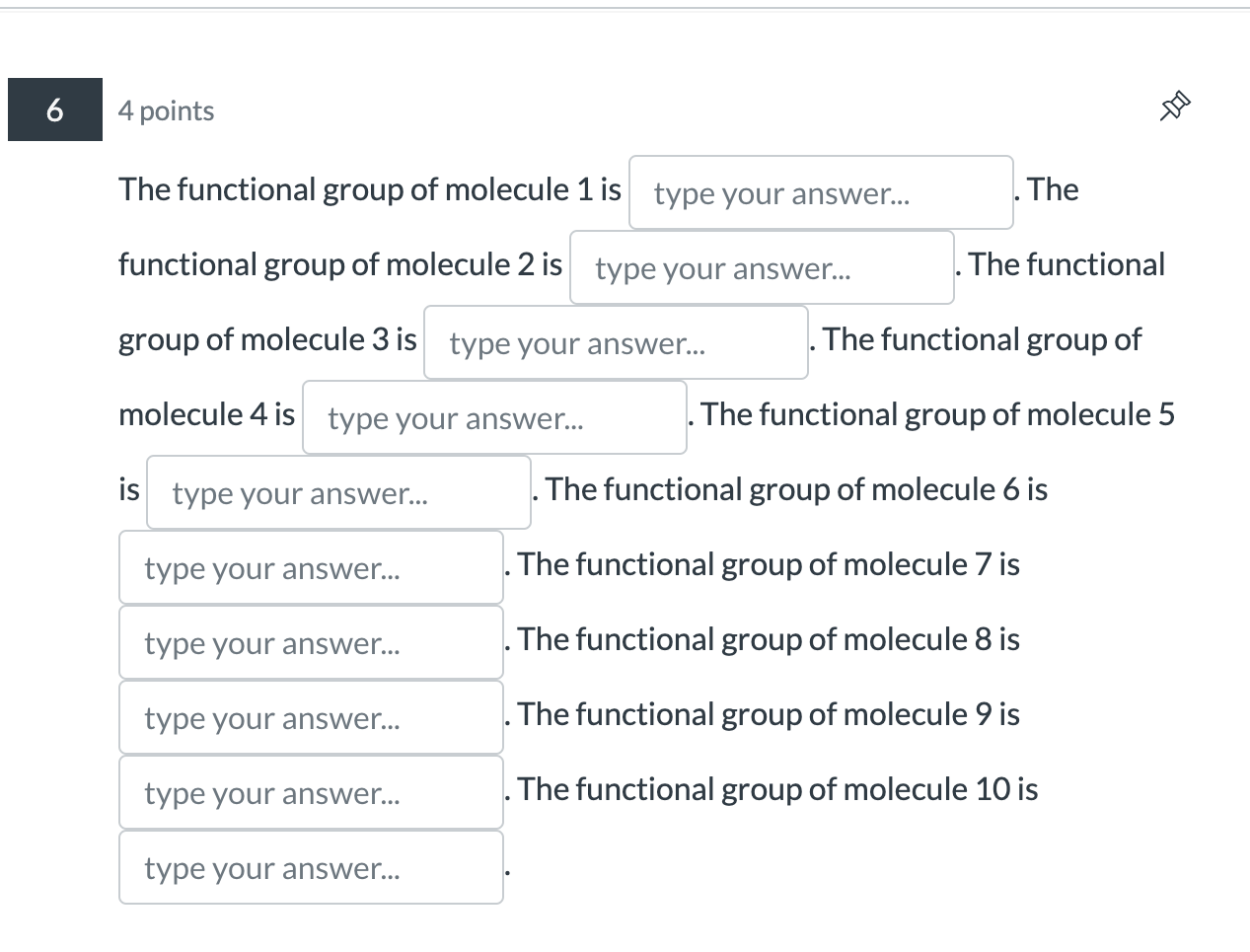 Solved The functional group of molecule 1 ﻿isThe functional | Chegg.com