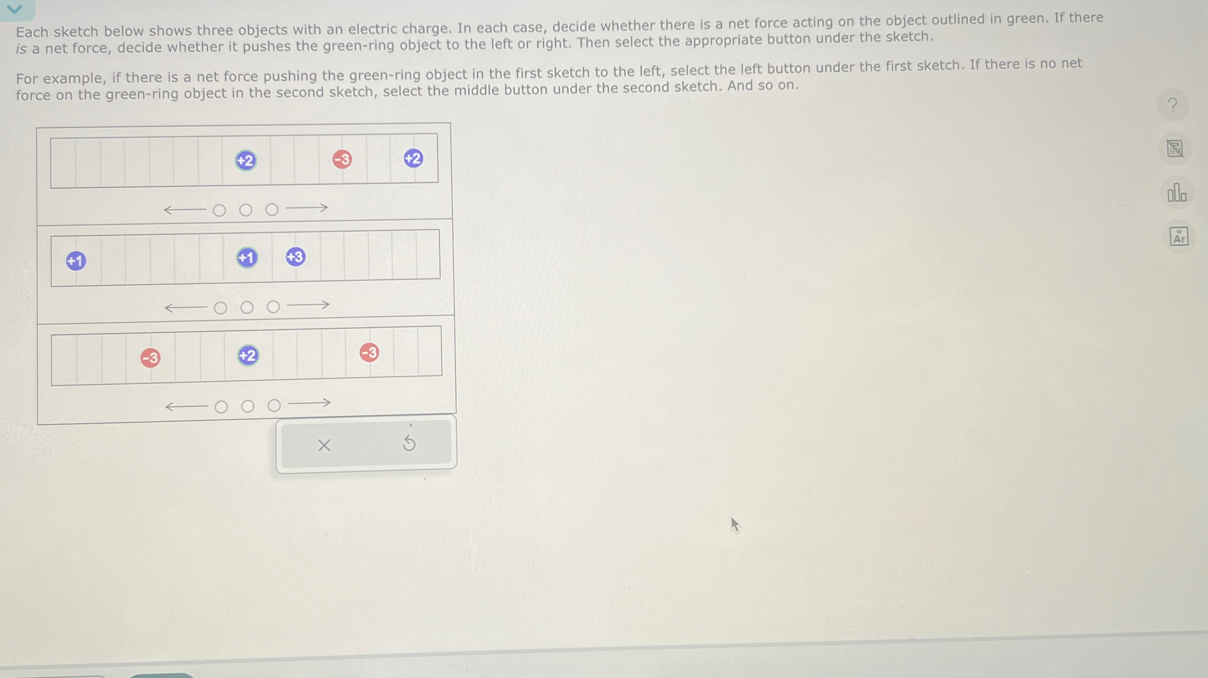 Solved Each Sketch Below Shows Three Objects With An