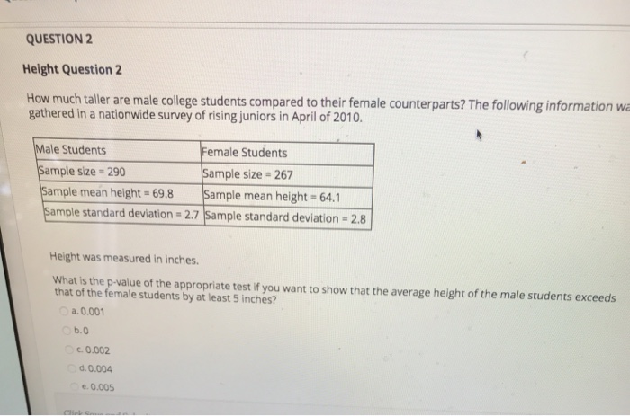 Solved Question Completion Status: Height Question 1 How | Chegg.com