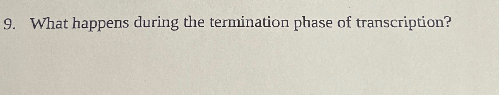 Solved What happens during the termination phase of | Chegg.com