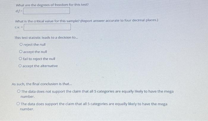 Solved One feature of the Mega Millions Lottery is that a | Chegg.com