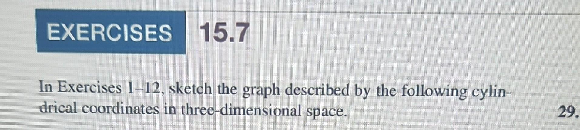Solved In Exercises 1-12, sketch the graph described by the | Chegg.com