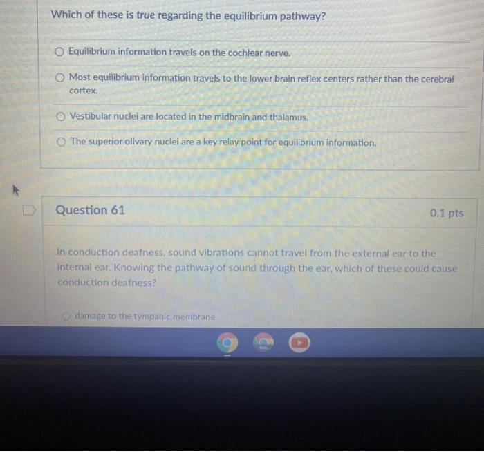 Solved Which of these is true regarding the equilibrium | Chegg.com