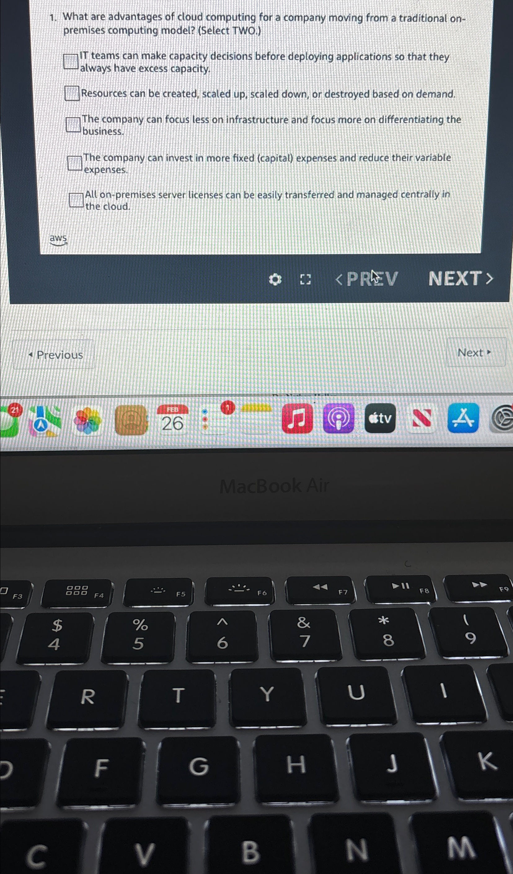 Solved What are advantages of cloud computing for a company | Chegg.com