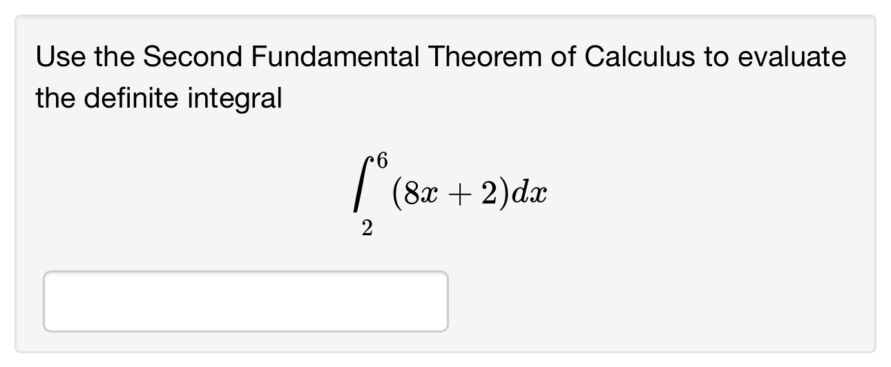 Solved Use the Second Fundamental Theorem of Calculus to | Chegg.com