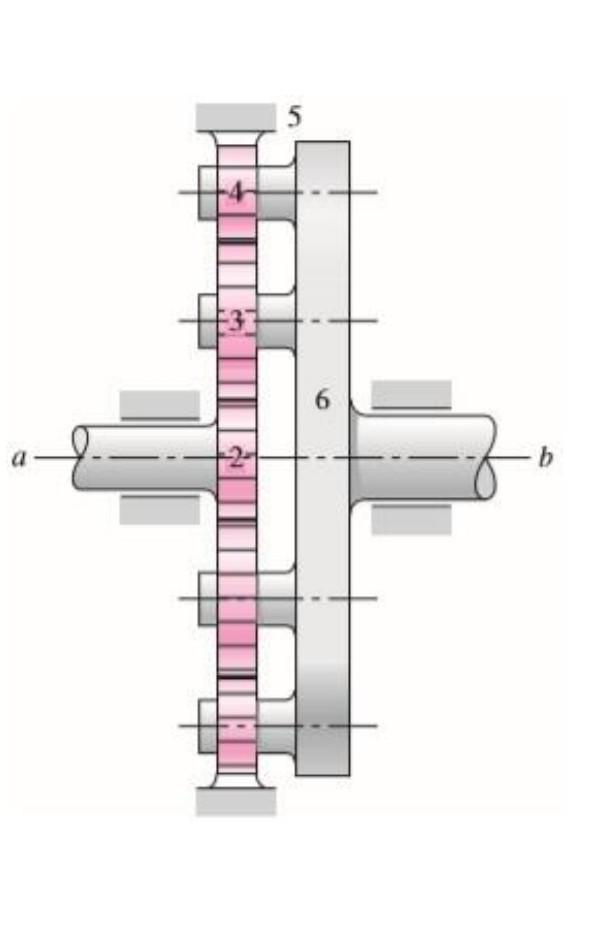 Solved Gear train tooth numbers illustrated in the figure | Chegg.com
