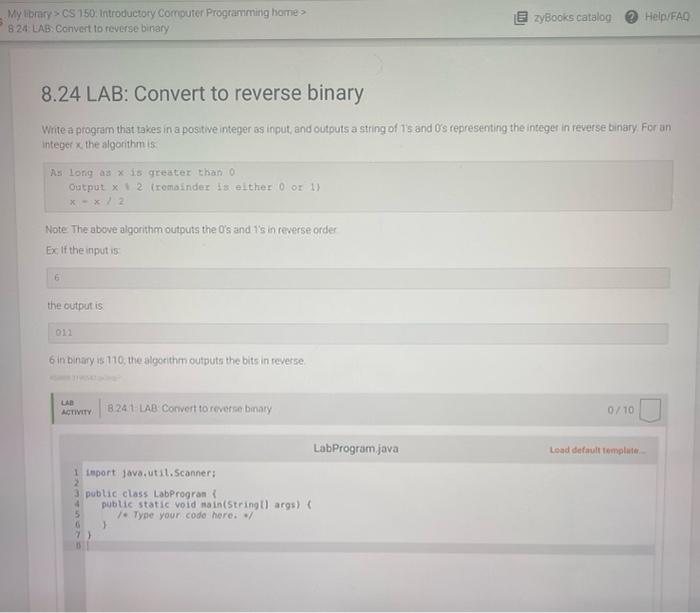 Solved My liberary > cS150 : litroductory Computer | Chegg.com