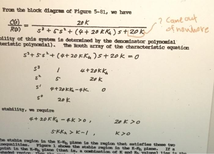Solved Problem 10 Consider the servo system with tachometer | Chegg.com