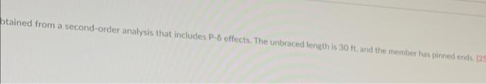 Solved Determine if an ASTM A992 W24x192 has sufficient | Chegg.com