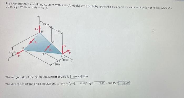 Solved Replace the three remaining couples with a single | Chegg.com