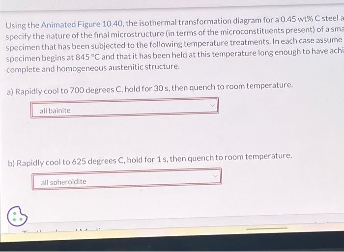 Solved Using the Animated Figure 10.40 , the isothermal | Chegg.com
