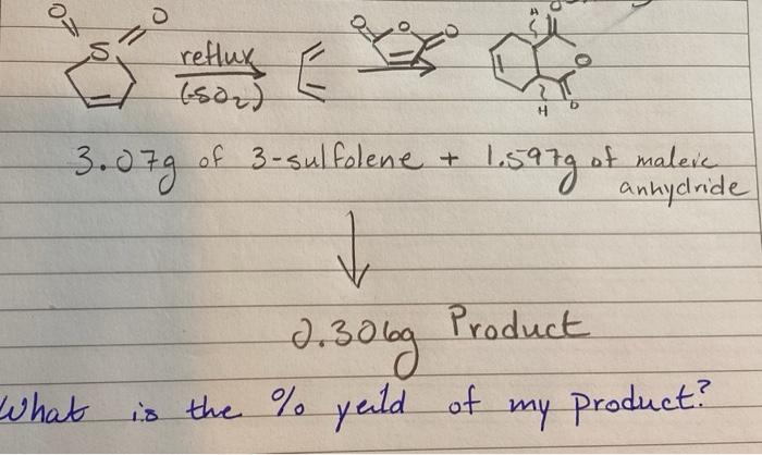 Solved 3.0 79 of 3-sulfalene + Iseng olamayainde reflux 딥 | Chegg.com
