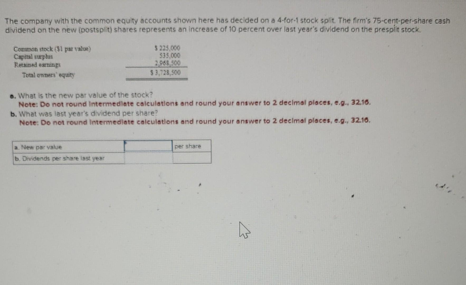 Solved The company with the common equity accounts shown | Chegg.com