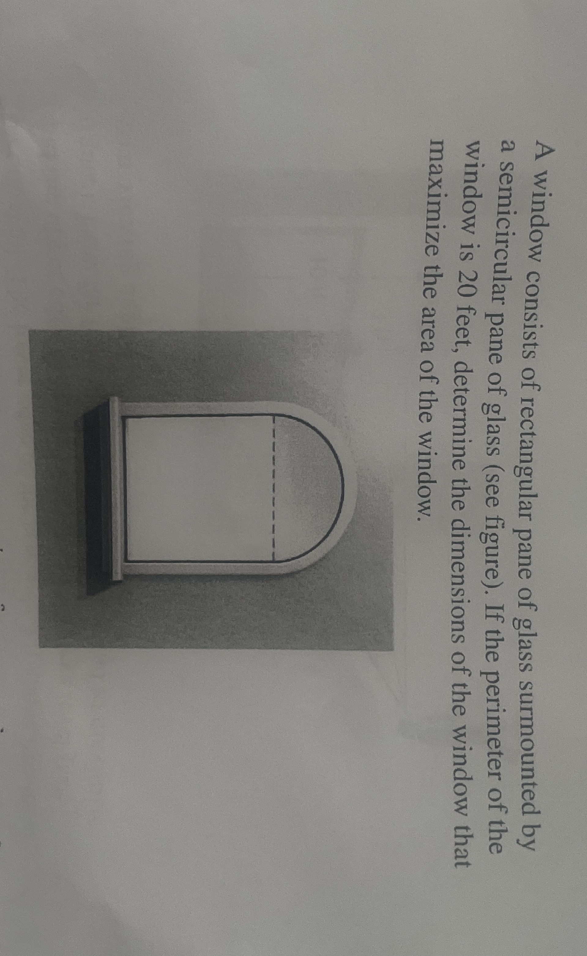 Solved A window consists of rectangular pane of glass | Chegg.com