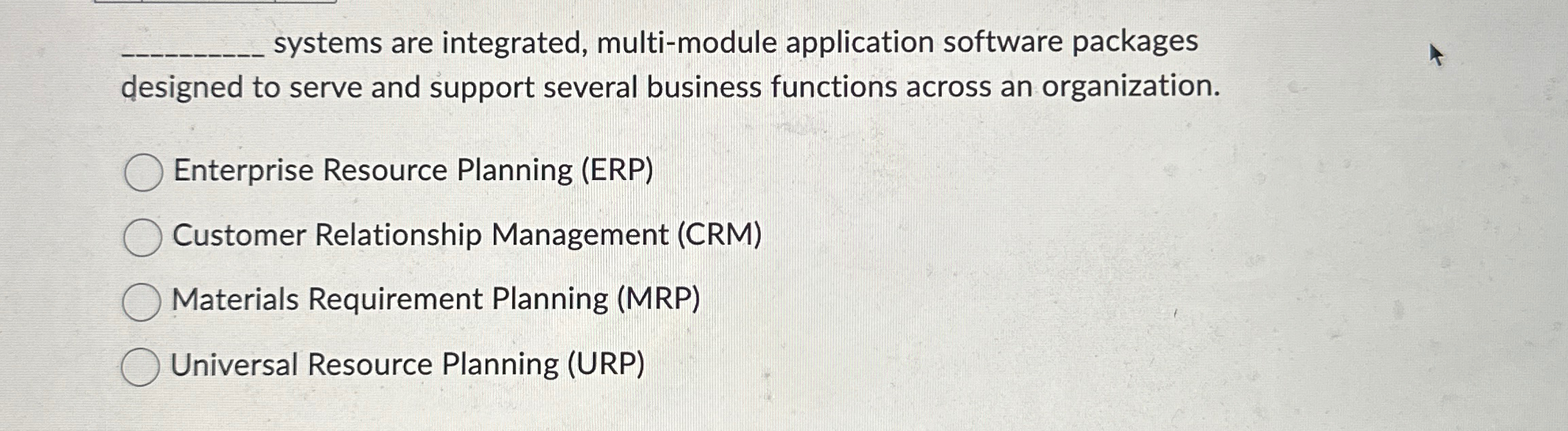 Solved q, ﻿systems are integrated, multi-module application | Chegg.com