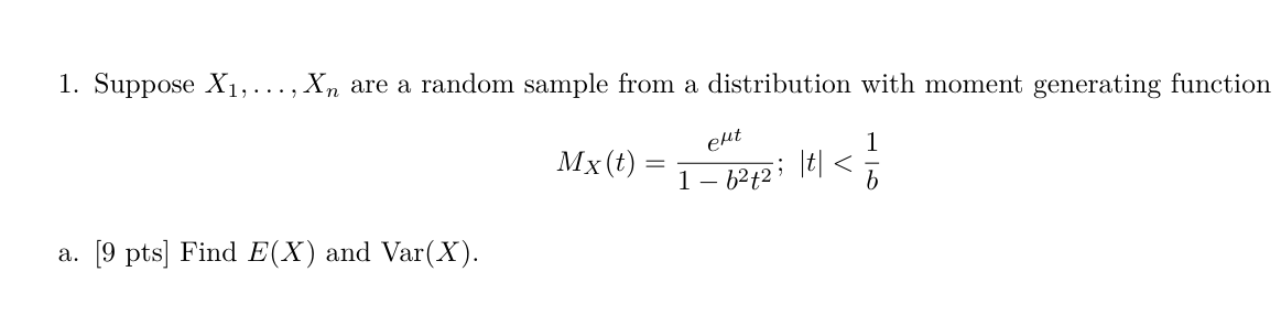 Solved Suppose x1,dots,xn ﻿are a random sample from a | Chegg.com