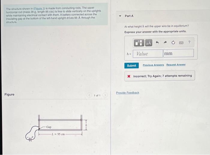 Solved The structure shown in (Egure 1) is made from | Chegg.com