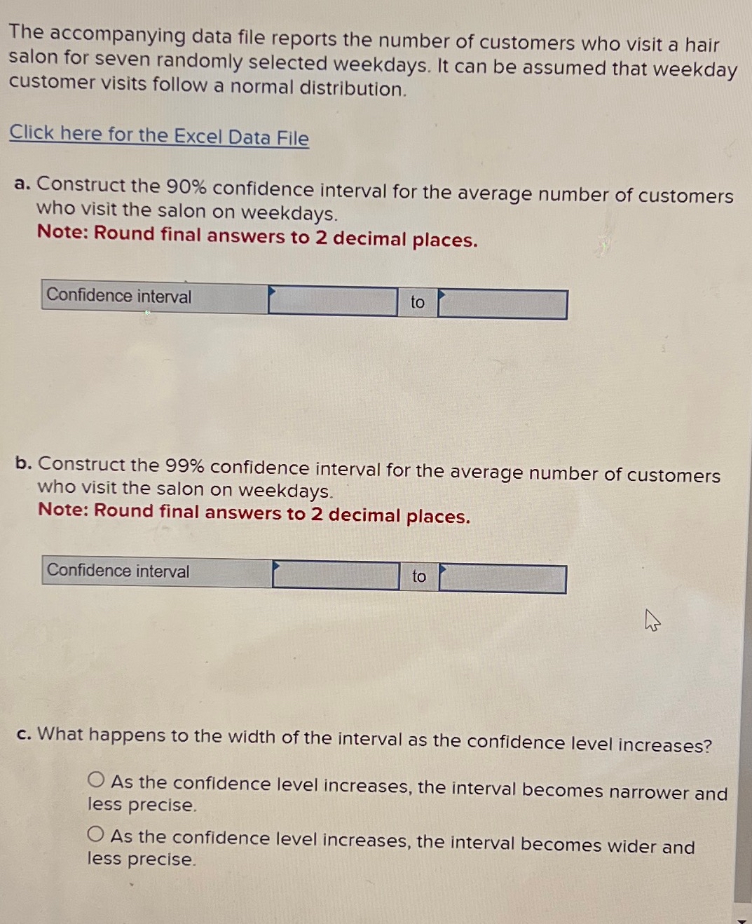Solved The accompanying data file reports the number of | Chegg.com