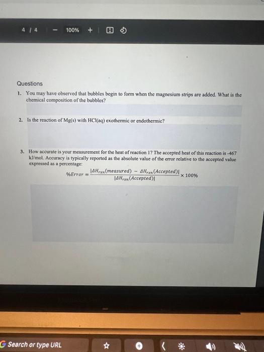 Solved Questions 1. You may have observed that bubbles begin | Chegg.com