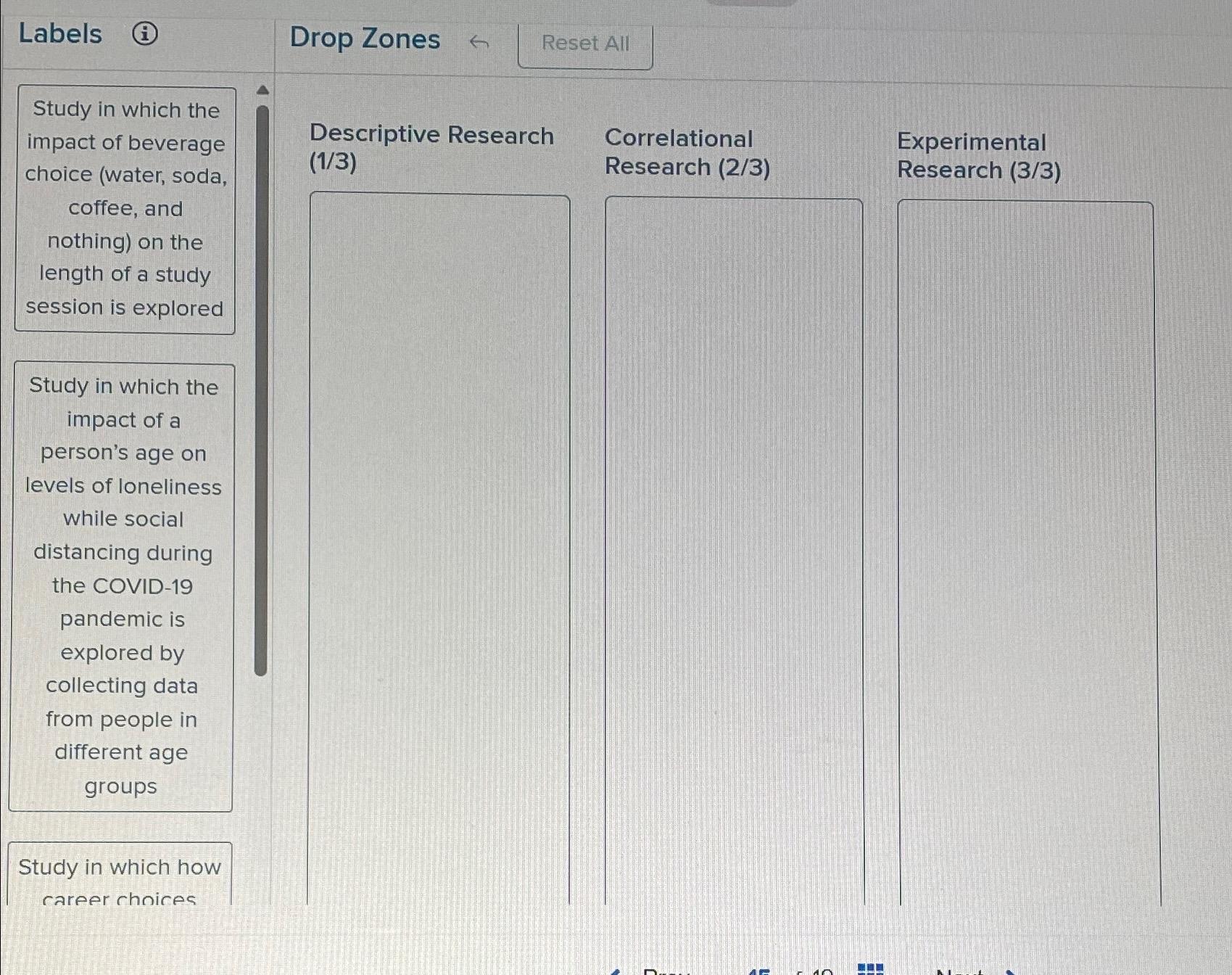 Solved Labels(i)Drop ZonesStudy in which the impact of | Chegg.com