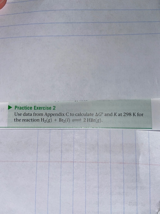1912 Practice Exercise 2 Use Data From Appendix C