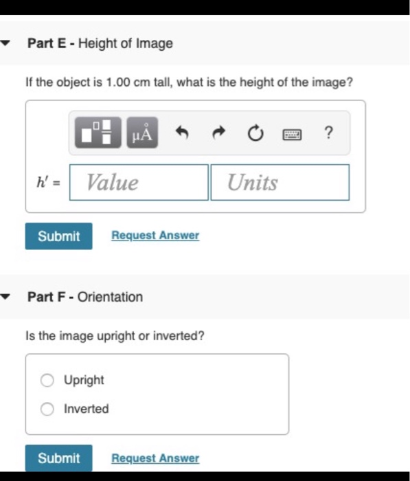Solved The figure below shows an asymmetric lens made of | Chegg.com