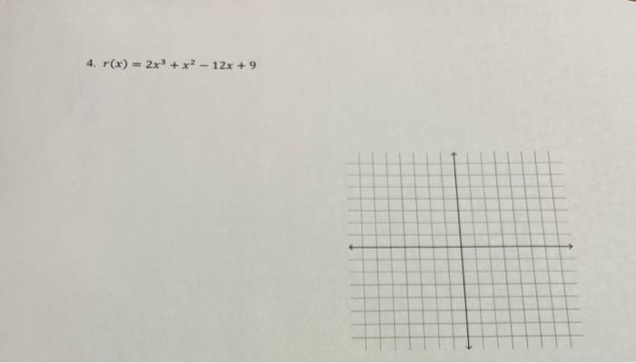 Solved Graph each of the following polynomial functions. | Chegg.com