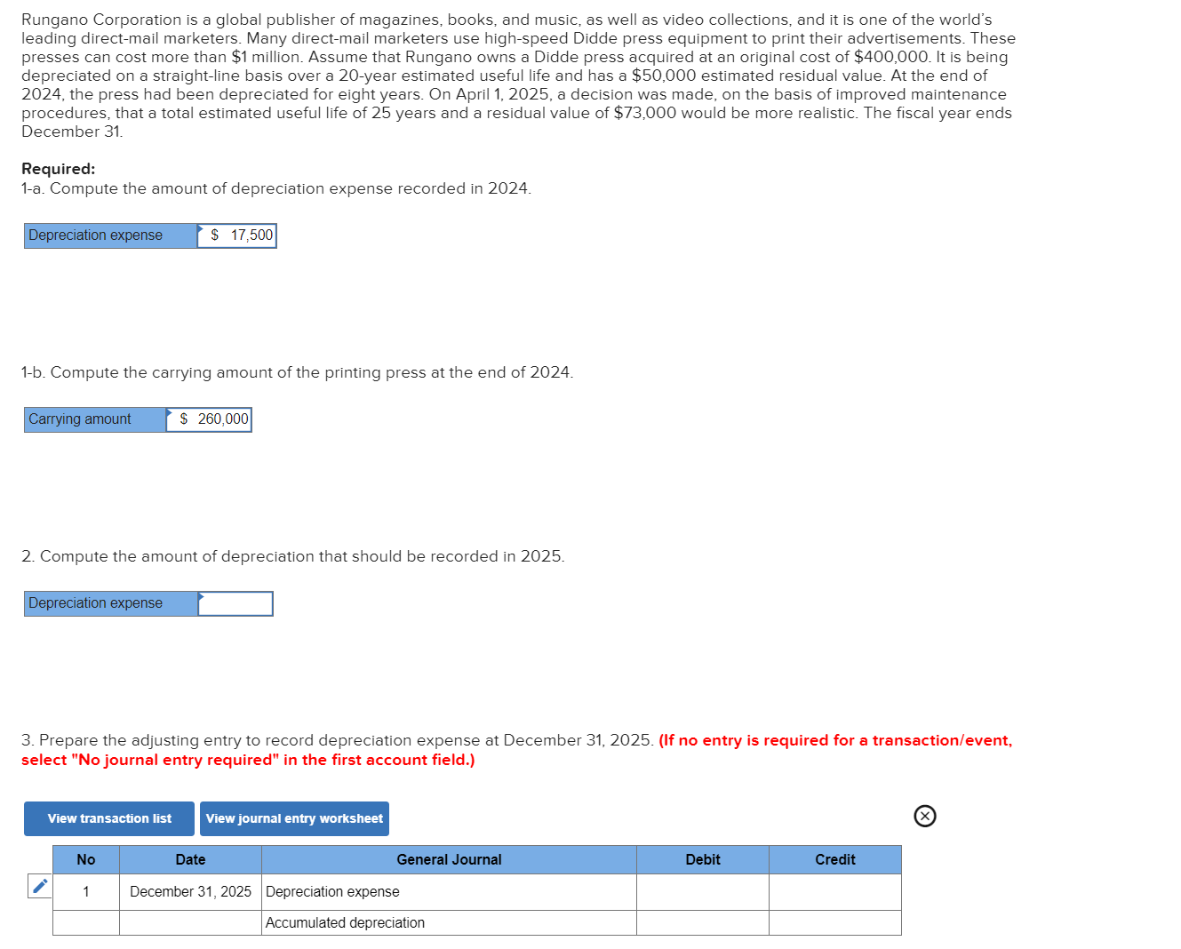Solved Rungano Corporation is a global publisher of | Chegg.com