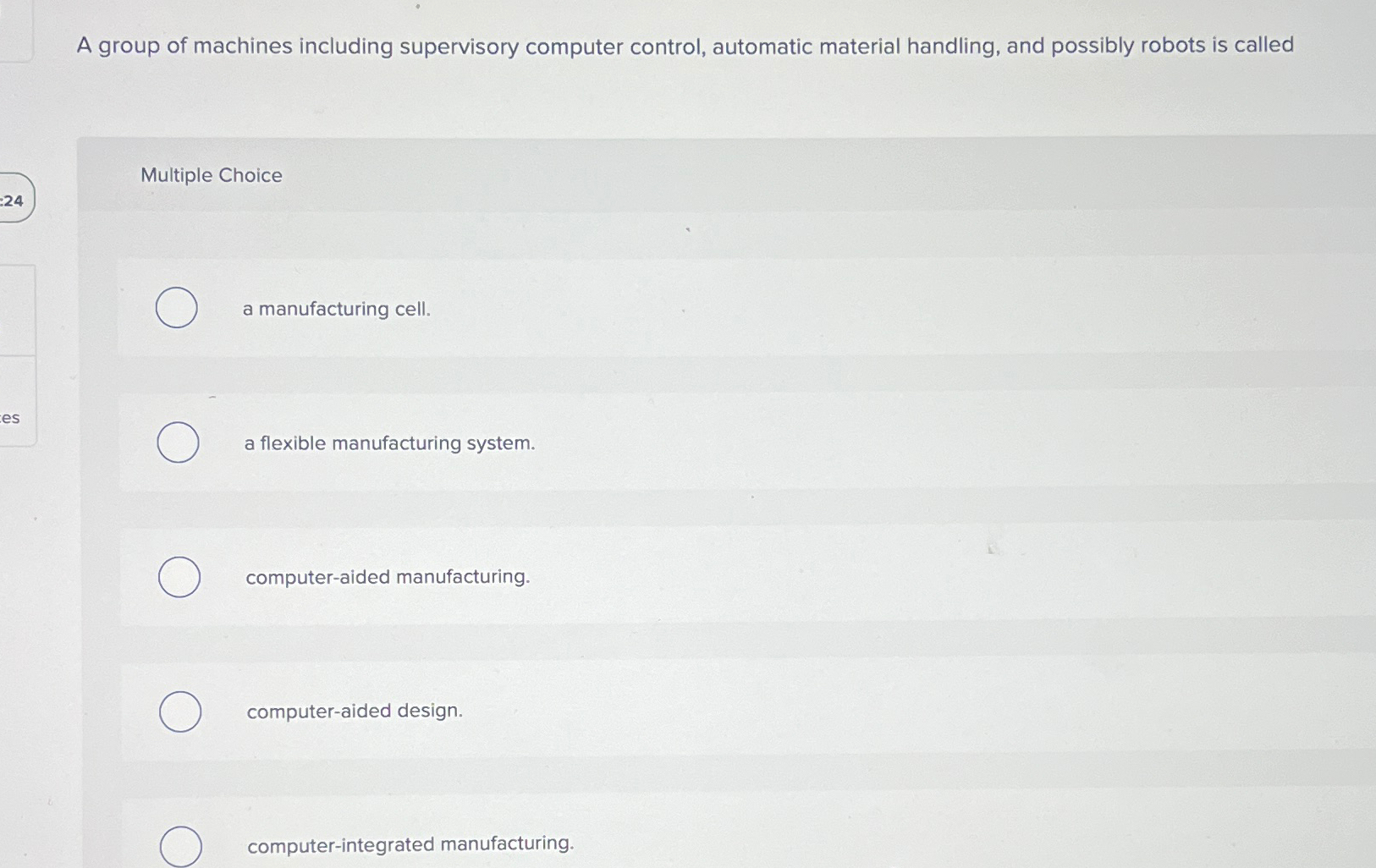 Solved A group of machines including supervisory computer | Chegg.com