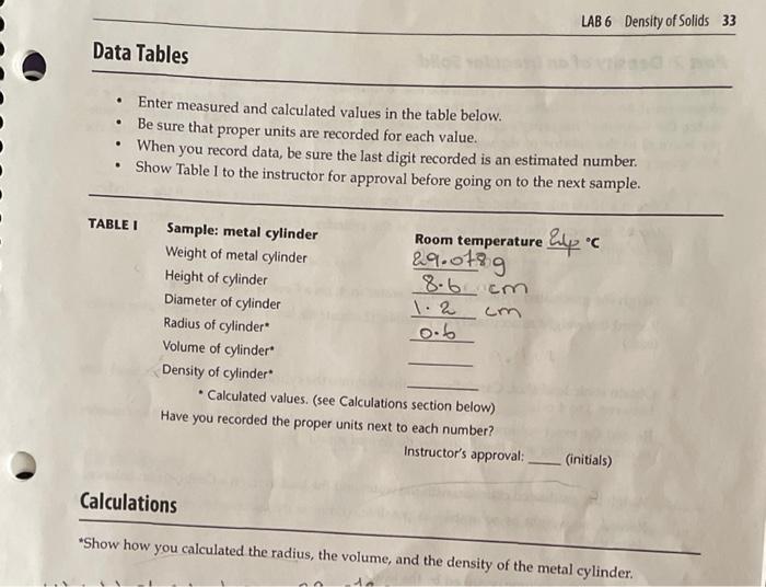 Solved Part 1: The Density of a Regular Solid Regular solids | Chegg.com