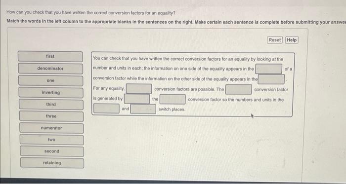 Solved How can you check that you have writen the correct | Chegg.com