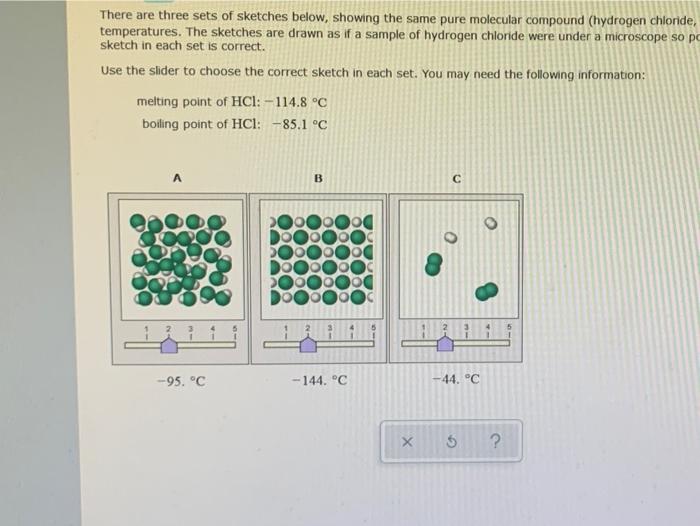 Solved pure substance There are three sets of sketches | Chegg.com
