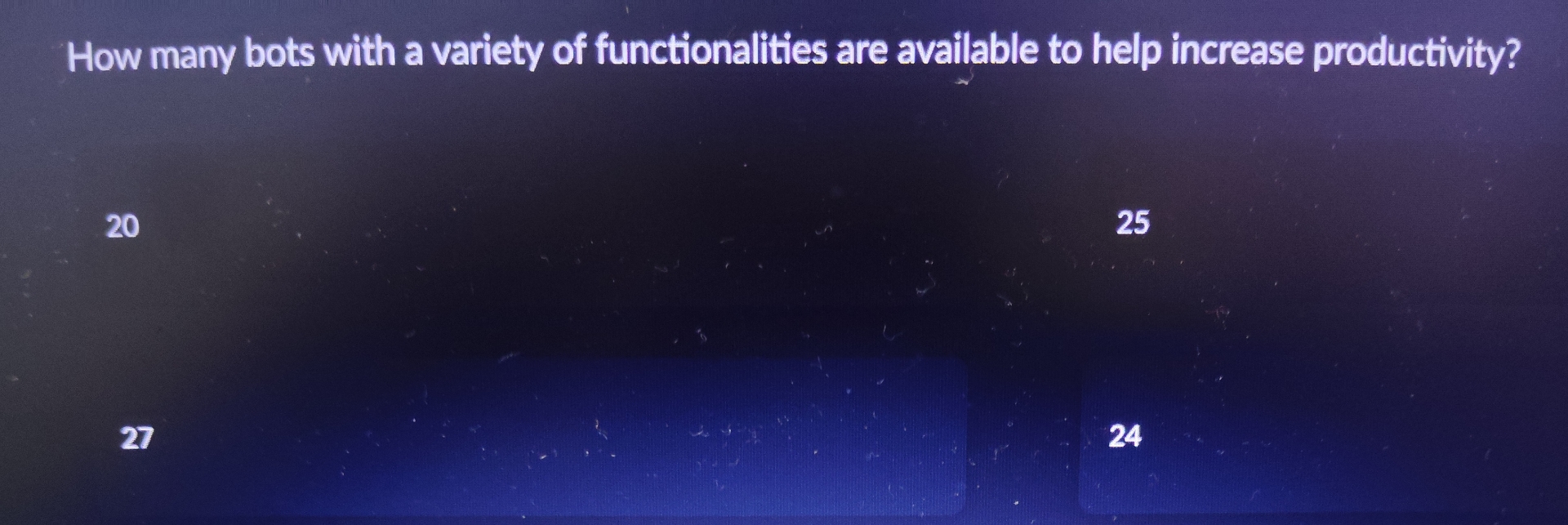 Solved How many bots with a variety of functionalities are | Chegg.com